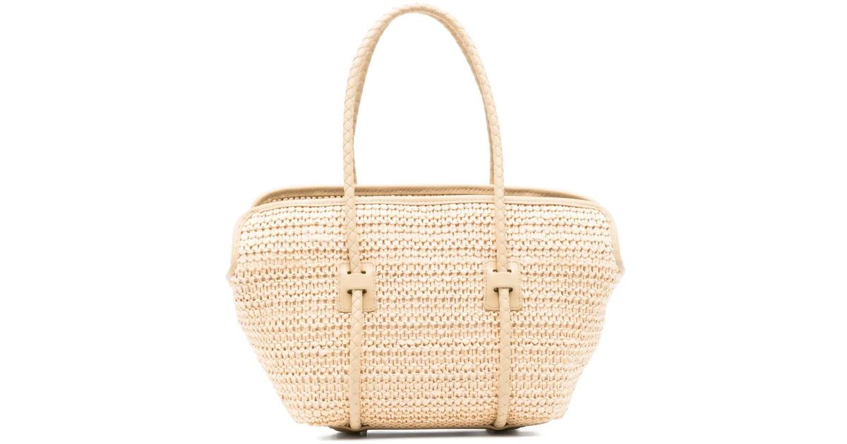 Hereu Small Forna Tote Bag in Natural | Lyst UK