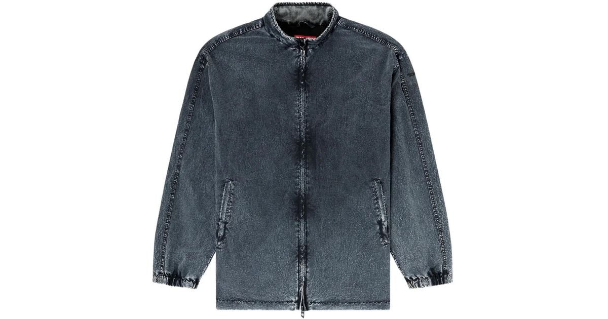 DIESEL Jacket in Blue for Men | Lyst UK