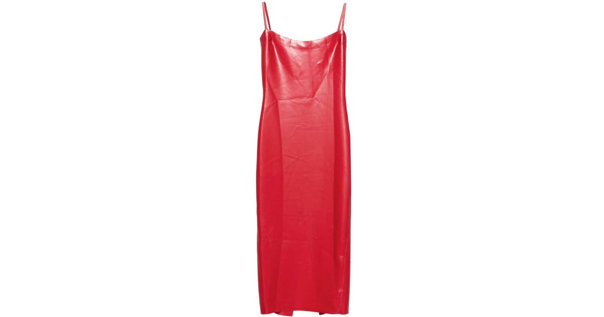 Poster Girl Whistle Midi Dress in Red | Lyst