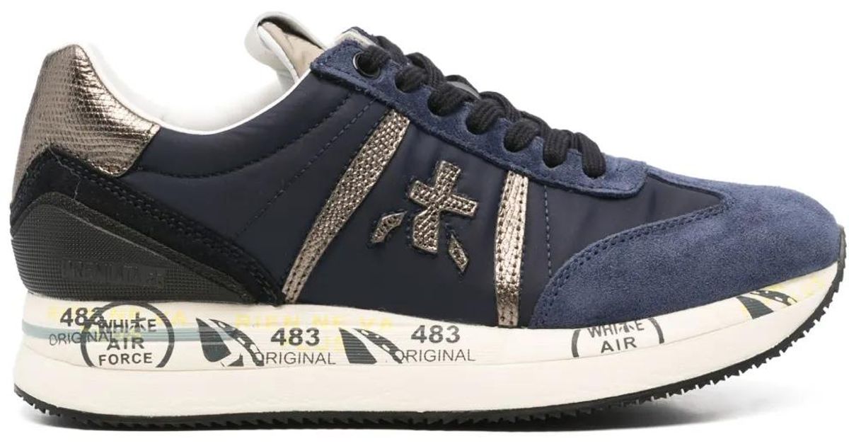 Premiata Sneakers in Blue | Lyst