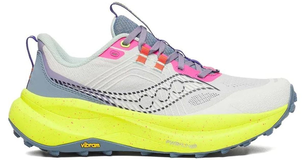 Saucony Xodus Ultra 4 Lace-Up Sneakers in Green | Lyst UK