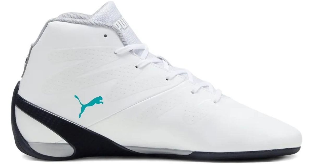 PUMA Mapf1 Carbon Cat Mid Sheen" Sneakers in White for Men | Lyst