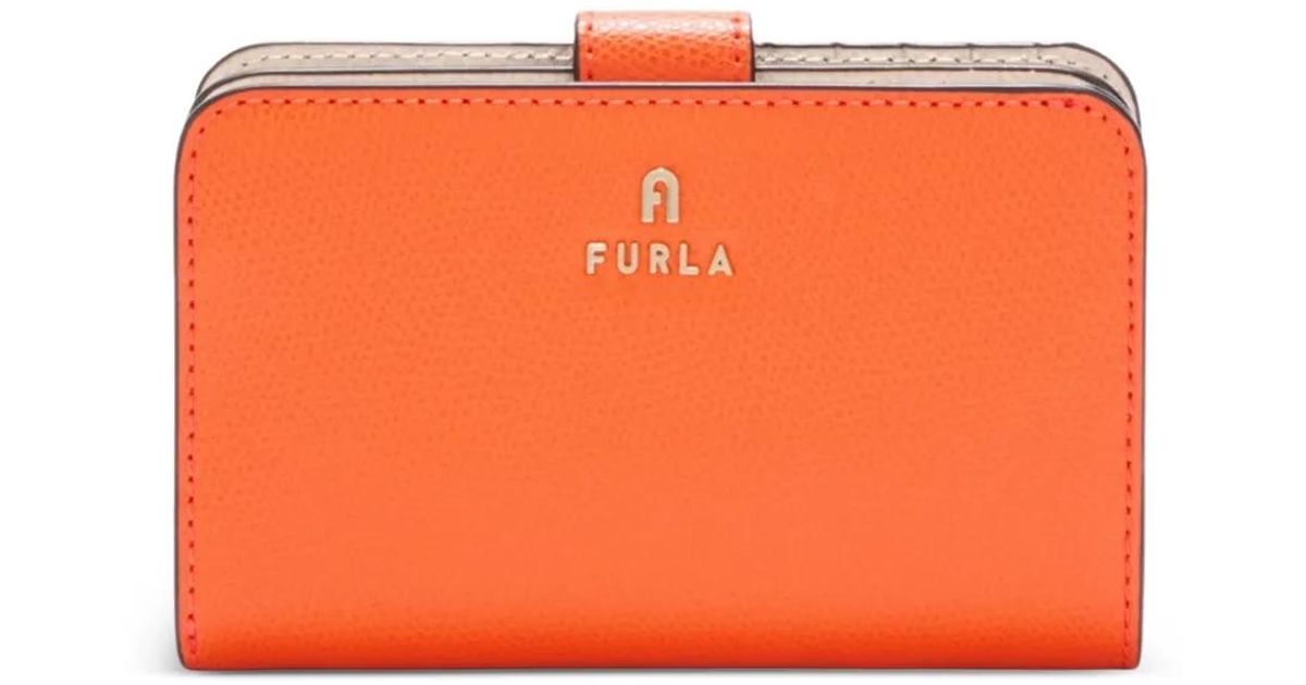 Furla Camelia Wallet in Orange | Lyst UK