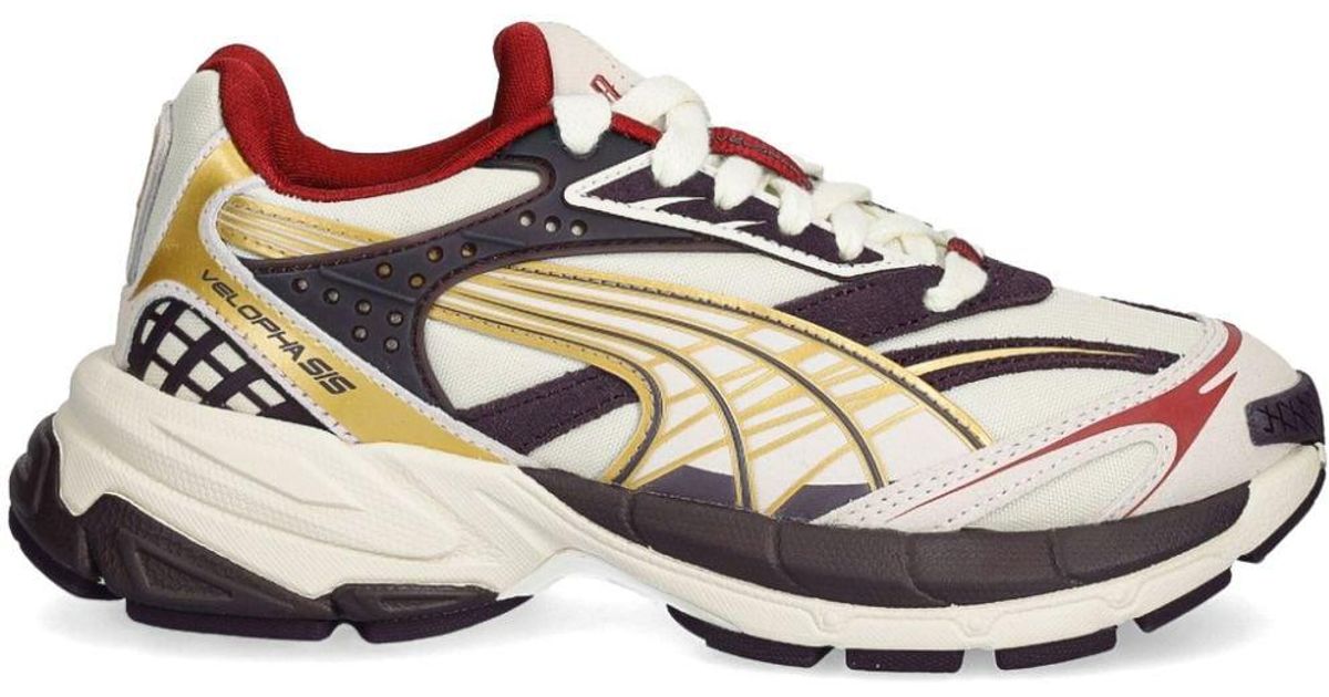 PUMA Play Loud Velophasis Sneakers in White | Lyst