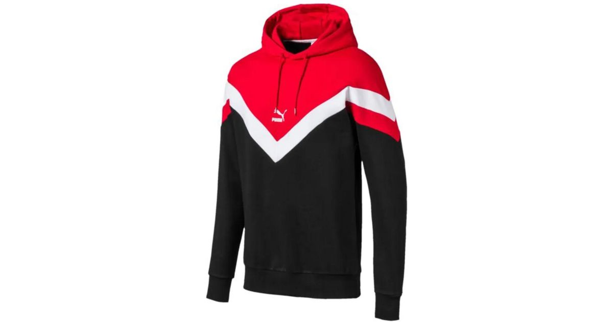 PUMA Iconic Mcs Hoodie in Red for Men | Lyst UK