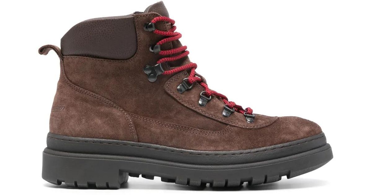 Polo Ralph Lauren Mid Cut Boot in Brown for Men | Lyst UK