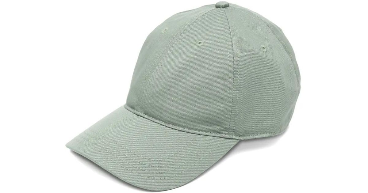 Lacoste Cotton Twill Cap in Green for Men | Lyst UK