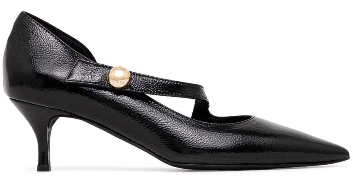 Furla 60Mm Sfera Pumps in Black | Lyst