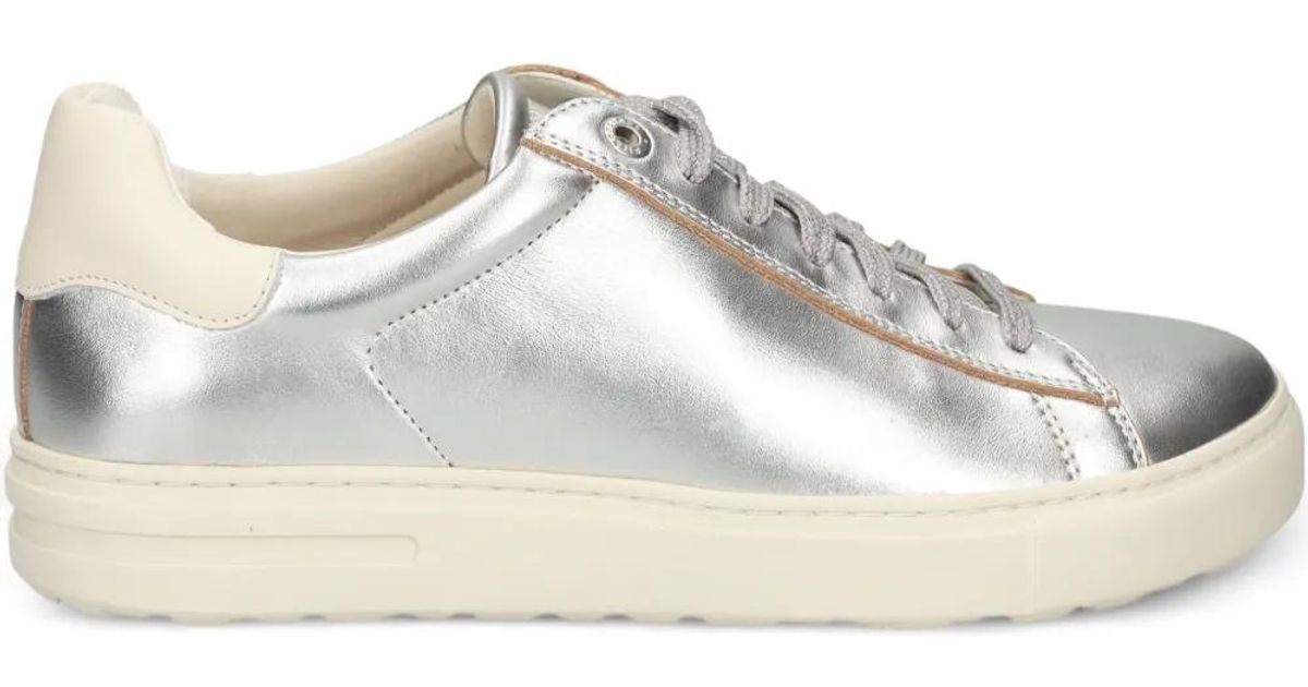 Birkenstock Bend Lace-Up Leather Sneakers in White | Lyst