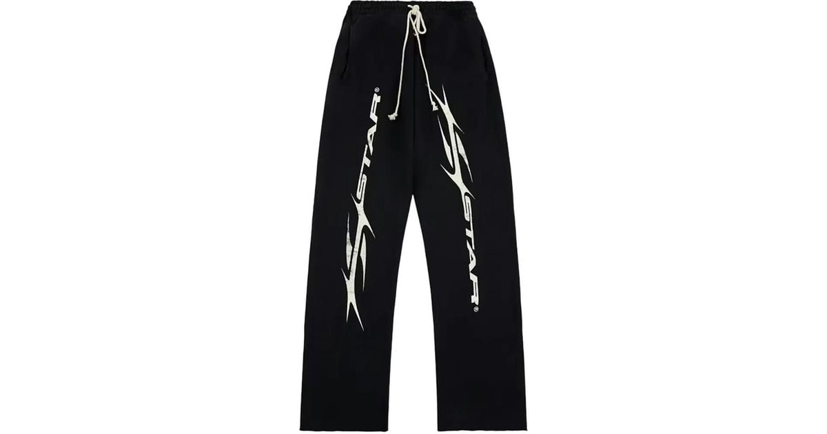 HELLSTAR Flame Track Pants in Blue for Men | Lyst UK