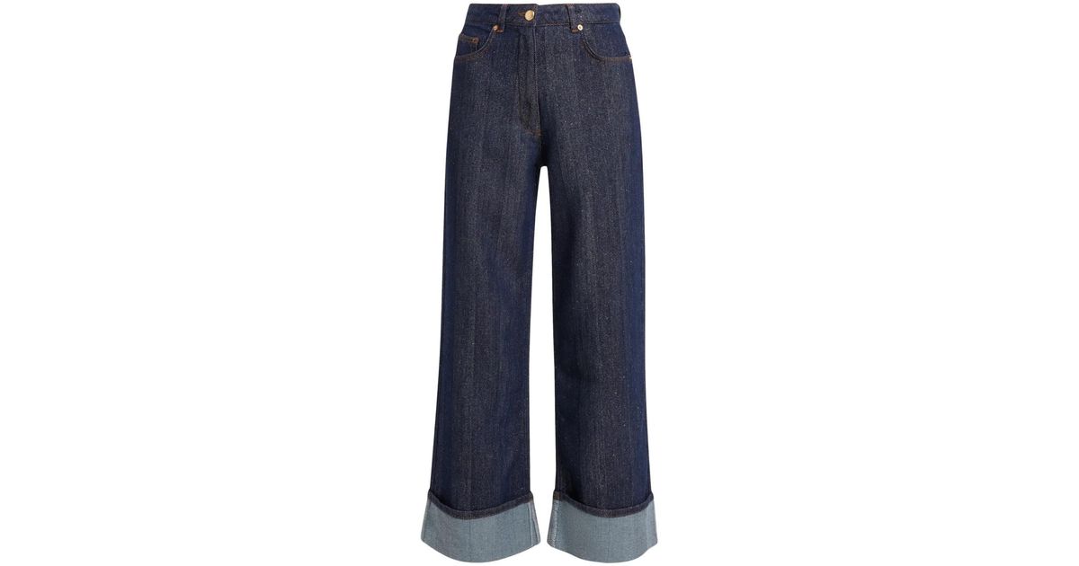 FARM Rio Wide Jeans in Blue | Lyst