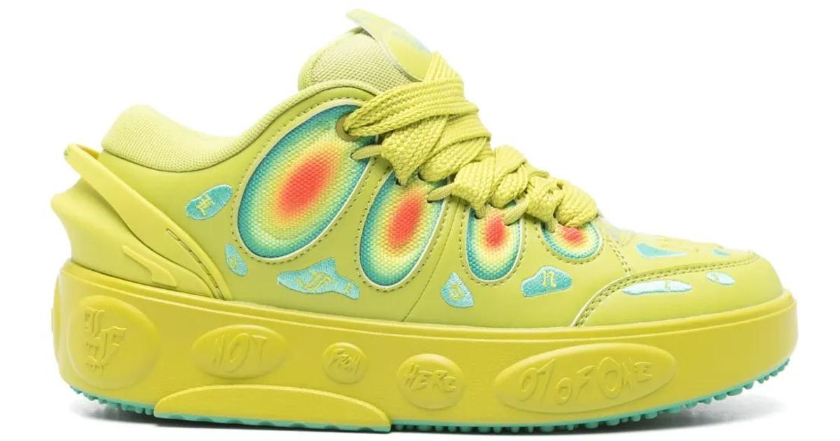 PUMA X Lamelo Ball Lafrancé Heatmap Sneakers in Yellow | Lyst UK
