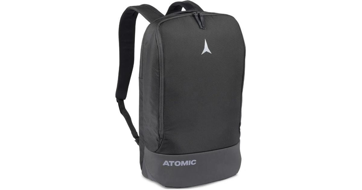 Atomic Logo-Detail Backpack in Black | Lyst
