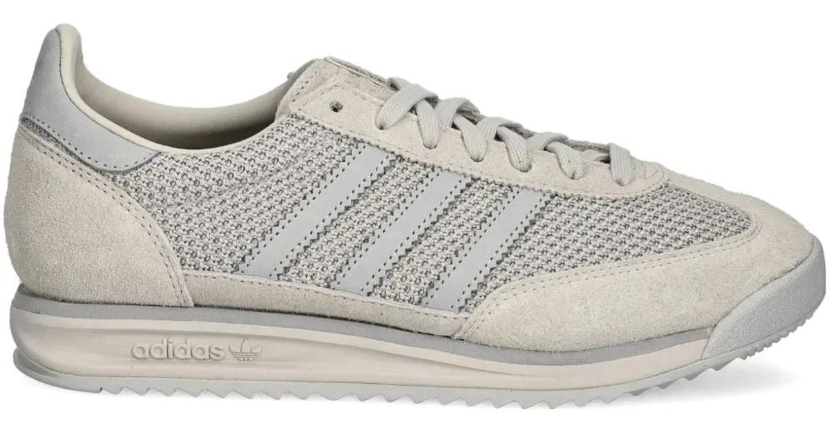 adidas 3-Stripes Mesh Sneakers in Gray | Lyst