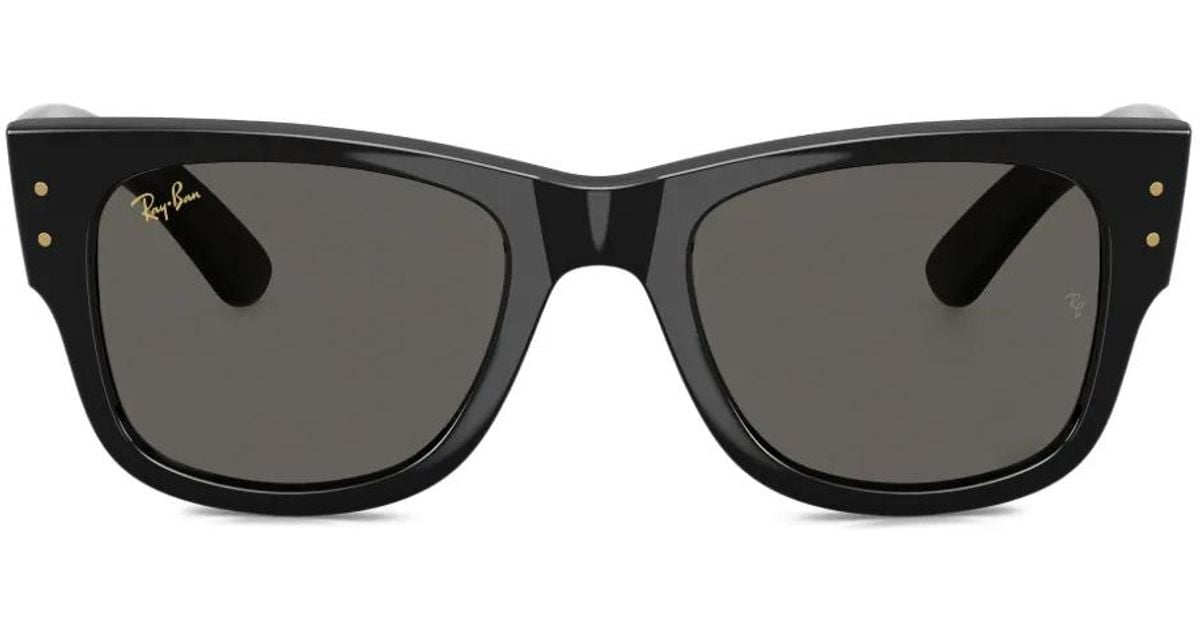 Ray-Ban Mega Wayfarer Sunglasses in Grey | Lyst UK