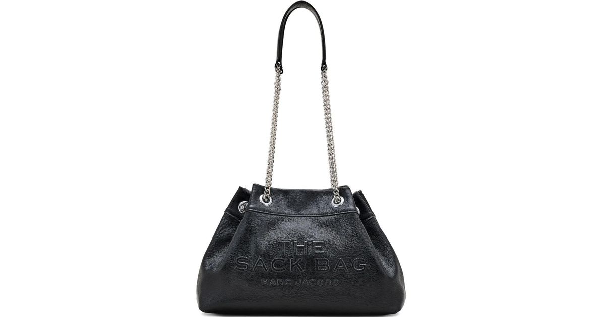 Marc Jacobs The Chain Sack Chain Sack Bag in Black | Lyst UK
