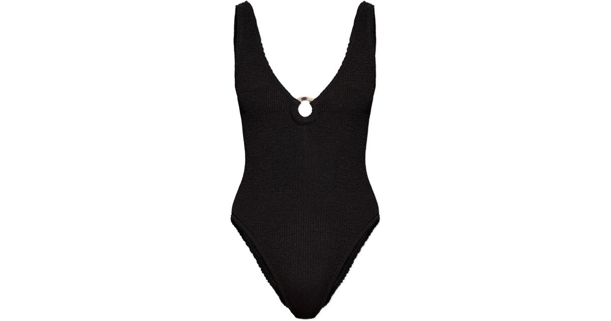 Bondeye Ring Swimsuit in Black | Lyst