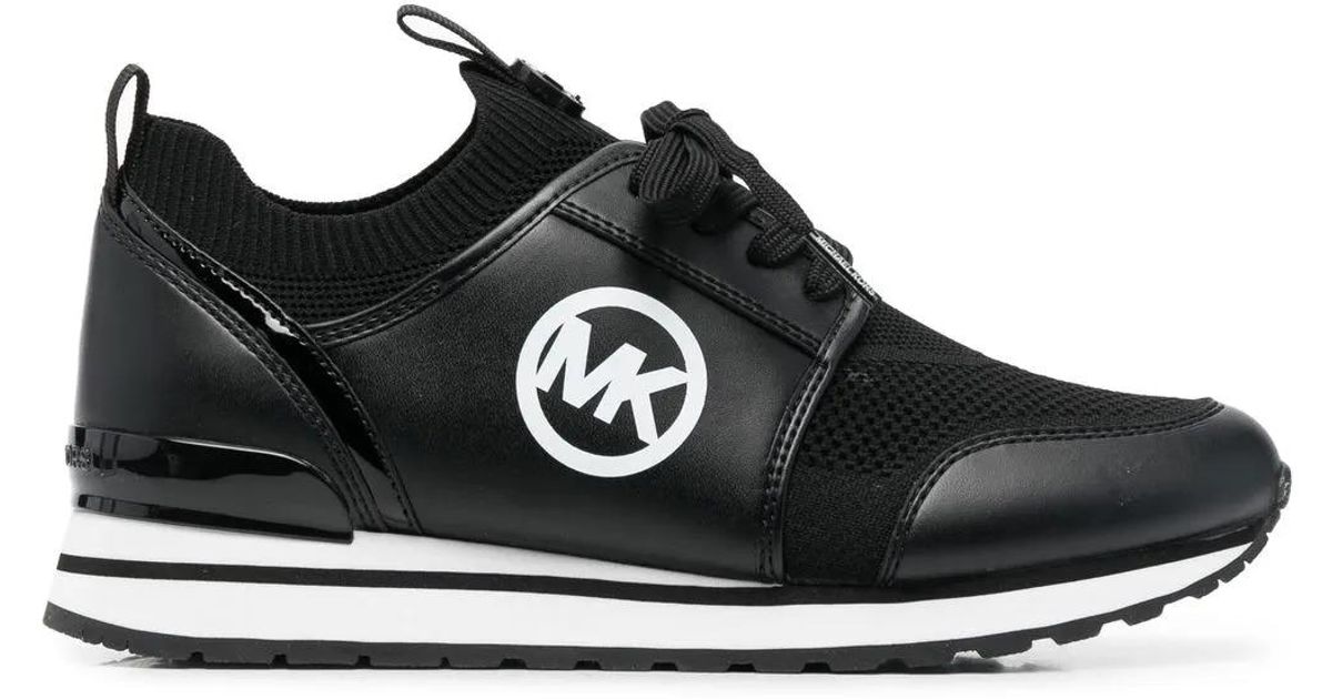 MICHAEL Michael Kors Baskets Dash En Maille in Black | Lyst