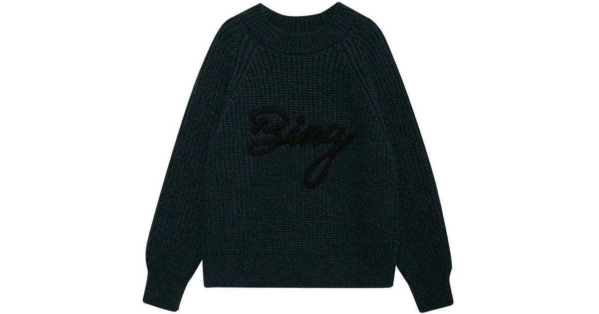 Anine Bing Kendrick Jumper in Black | Lyst UK