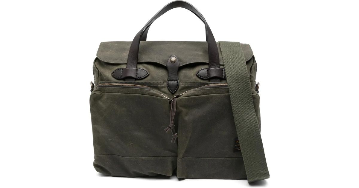Filson 24 Hour Brief Case in Black for Men | Lyst