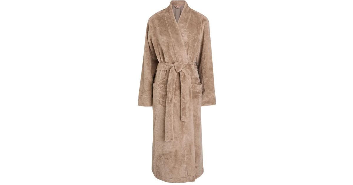 Eberjey Belted Robe in Natural | Lyst UK