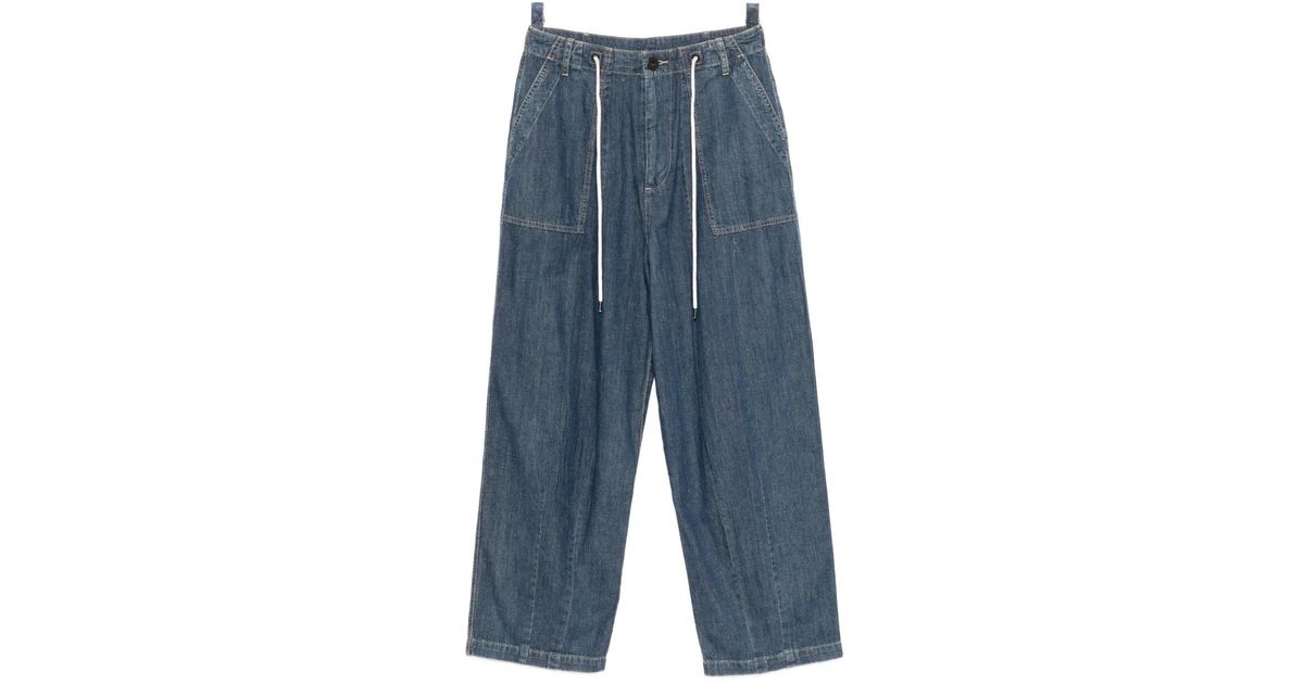 James Perse Cotton Jeans in Blue | Lyst UK