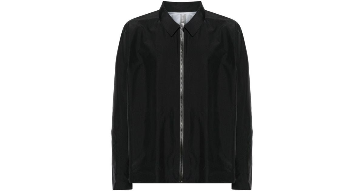Veilance Centroid Shirt Jacket in Black for Men | Lyst UK