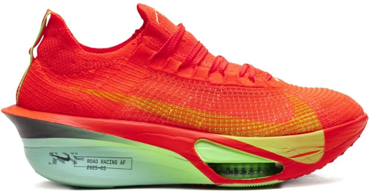 Nike Baskets Zoomx Alphafly 3 'Bright Crimson/Lime Blast' in Red for ...
