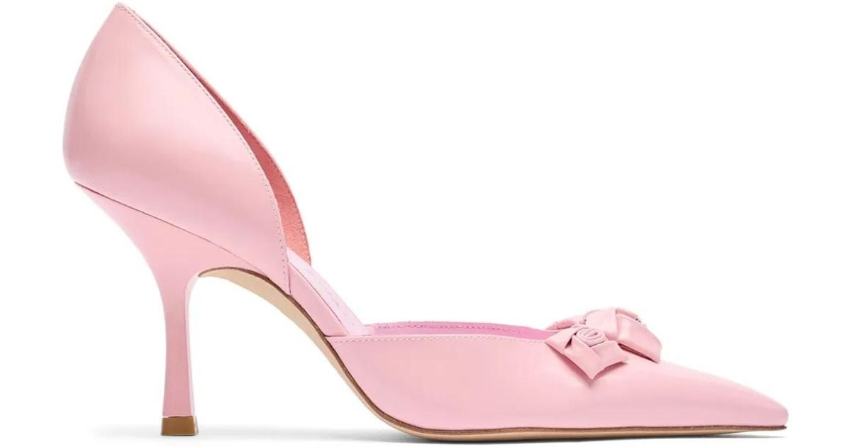 Stuart Weitzman 85Mm Rosie Pumps in Pink | Lyst