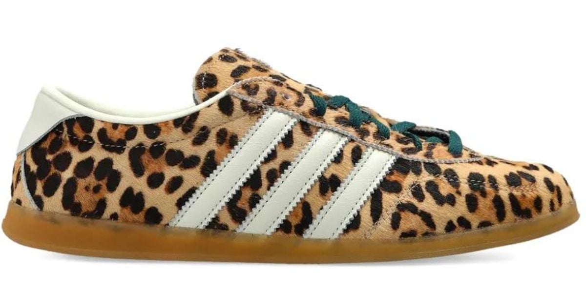 adidas Samba Animal-Print Sneakers in Brown | Lyst UK