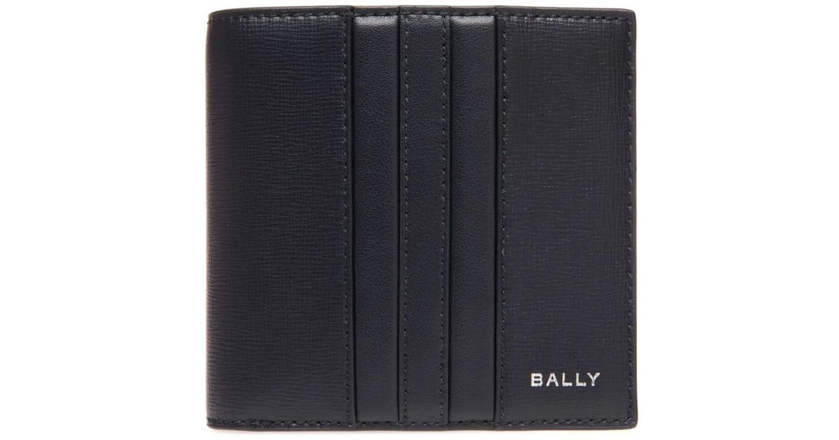 Bally Mythos Bi-Fold Wallet in Blue for Men | Lyst UK