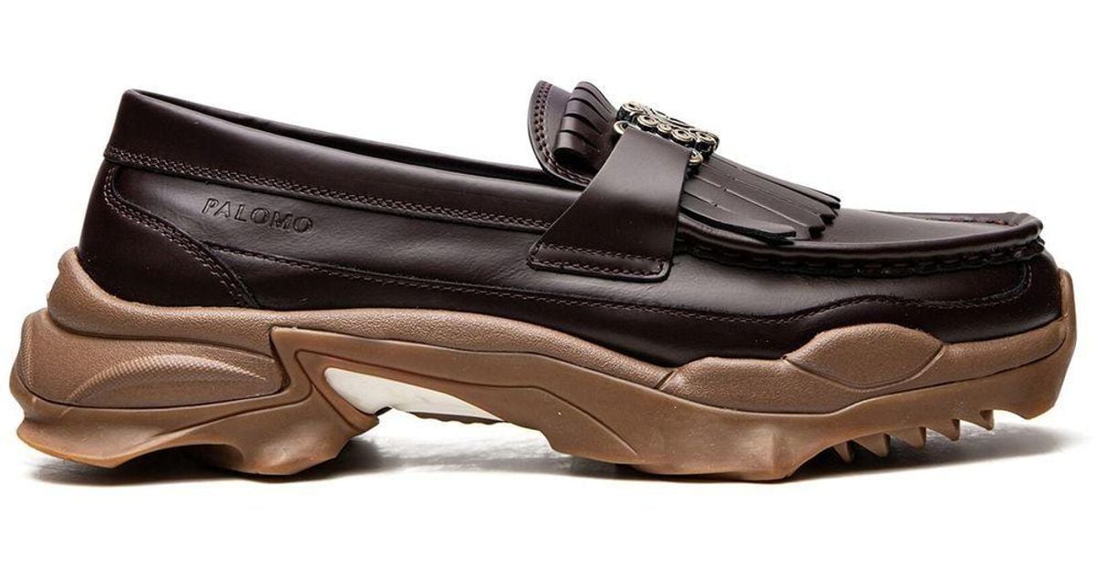 PUMA X Palomo Nitefox Loafers in Brown for Men | Lyst