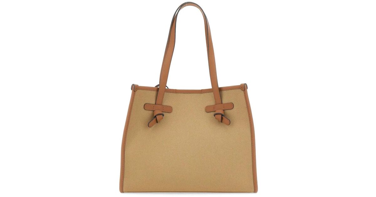 MARCELLA CLUB Miss Marcella 32 Shoulder Bag in Natural | Lyst
