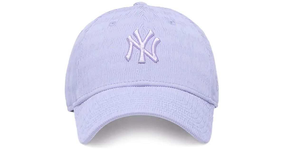 KTZ X New York Yankees Ruching 9Forty Cap in Purple | Lyst UK