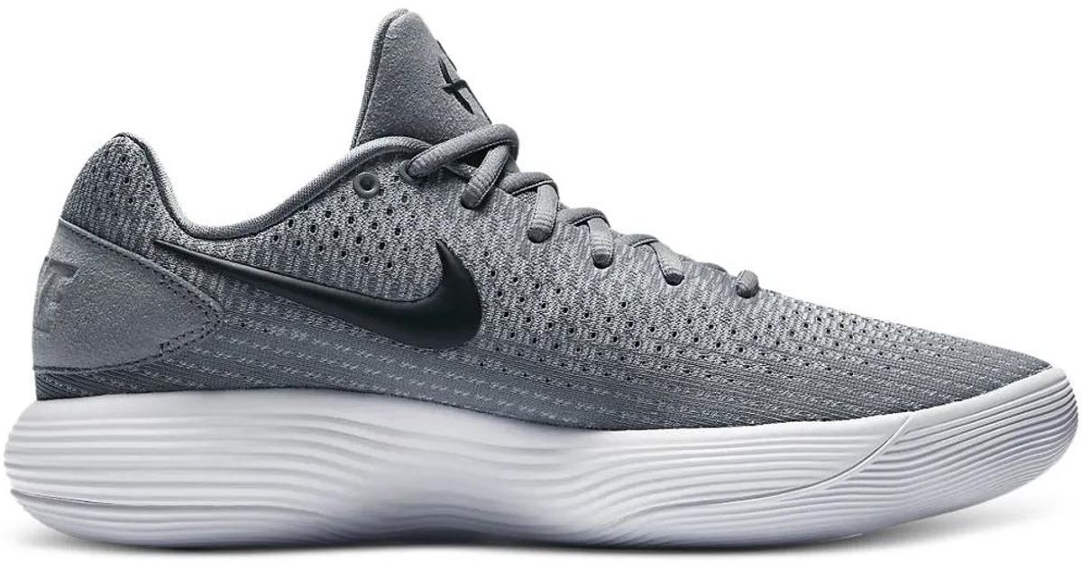Nike Hyperdunk 2017 Low-Top Sneakers in Gray for Men | Lyst
