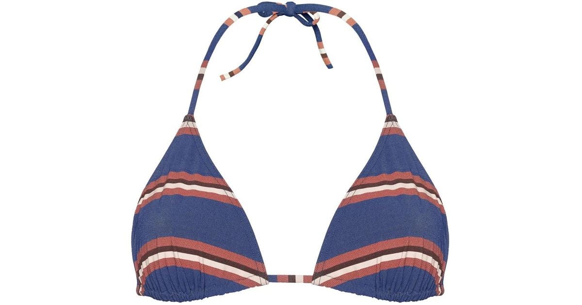 Eres Flots Bikini Top in Blue | Lyst