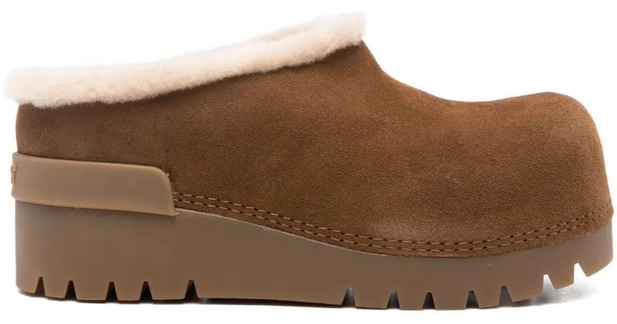 Ash Leather Clogs in Brown | Lyst UK