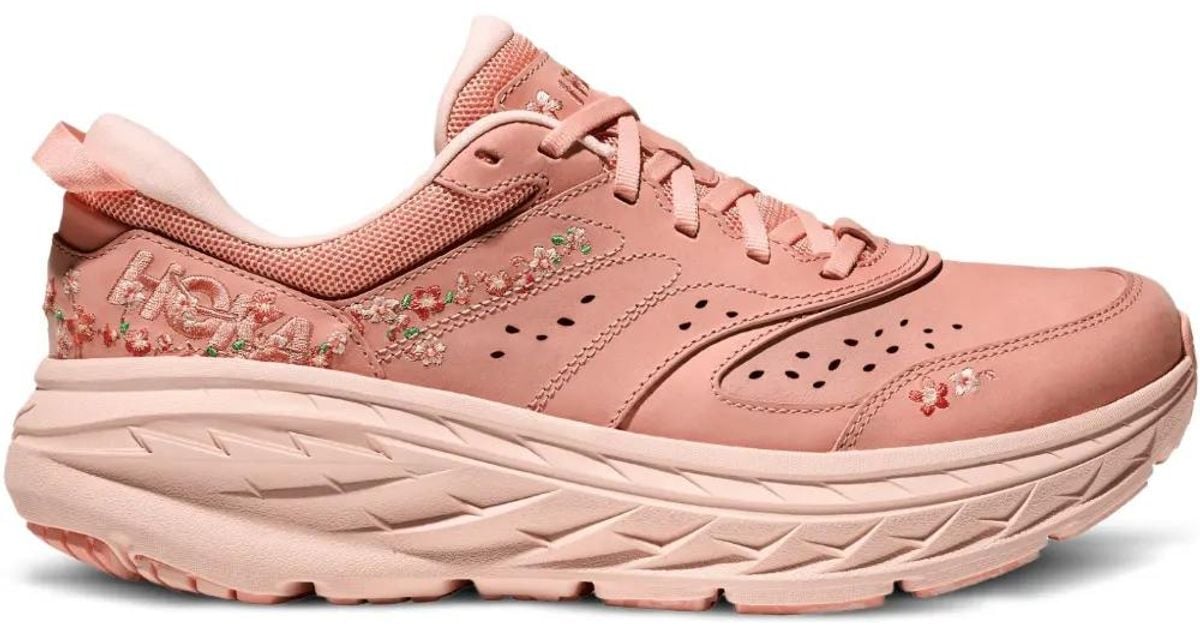Baskets Bondi L 'Bloom Dry Clay' Hoka One One en coloris Rose | Lyst