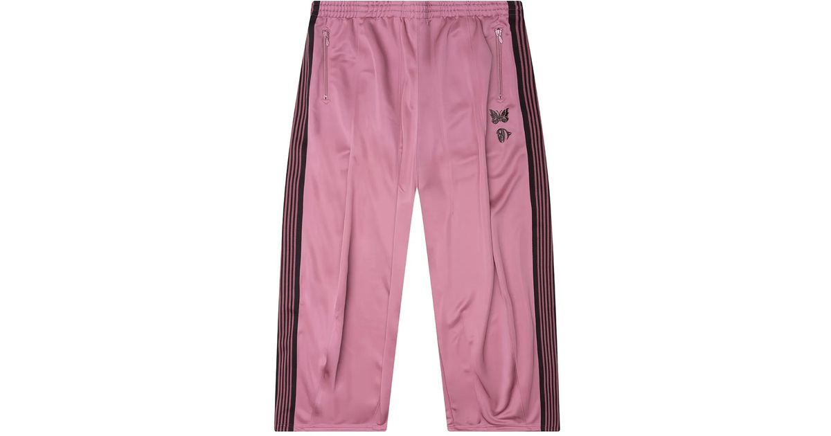 Needles X Kae Tanaka Poly Smooth H.D. Track Pants in Red for Men | Lyst