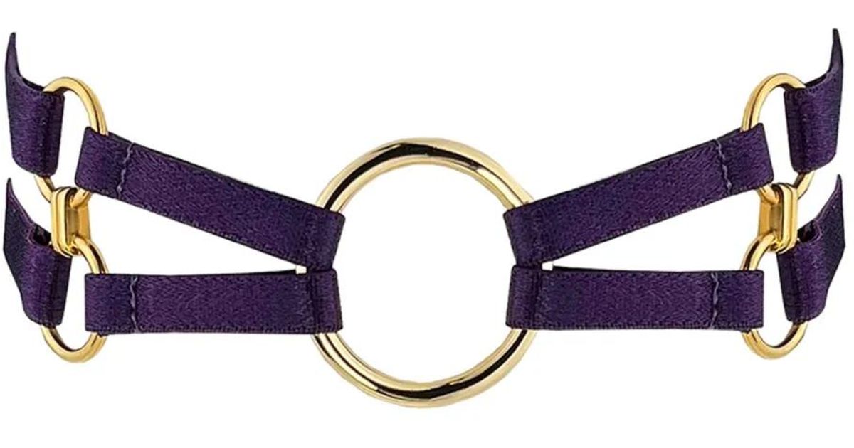 Bordelle Nara Circular--Ring Collar in Blue | Lyst