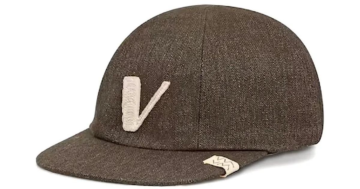 Visvim Logo-Patch Cap in Brown for Men | Lyst
