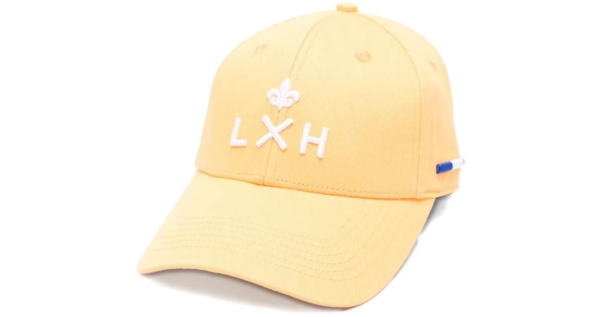 Lxh Logo Cap in Natural for Men | Lyst UK