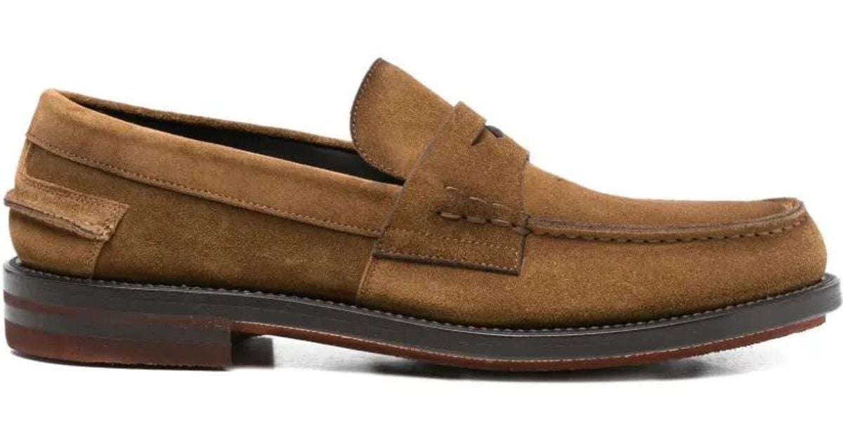 Fabi Penny Loafers in Brown for Men | Lyst Canada