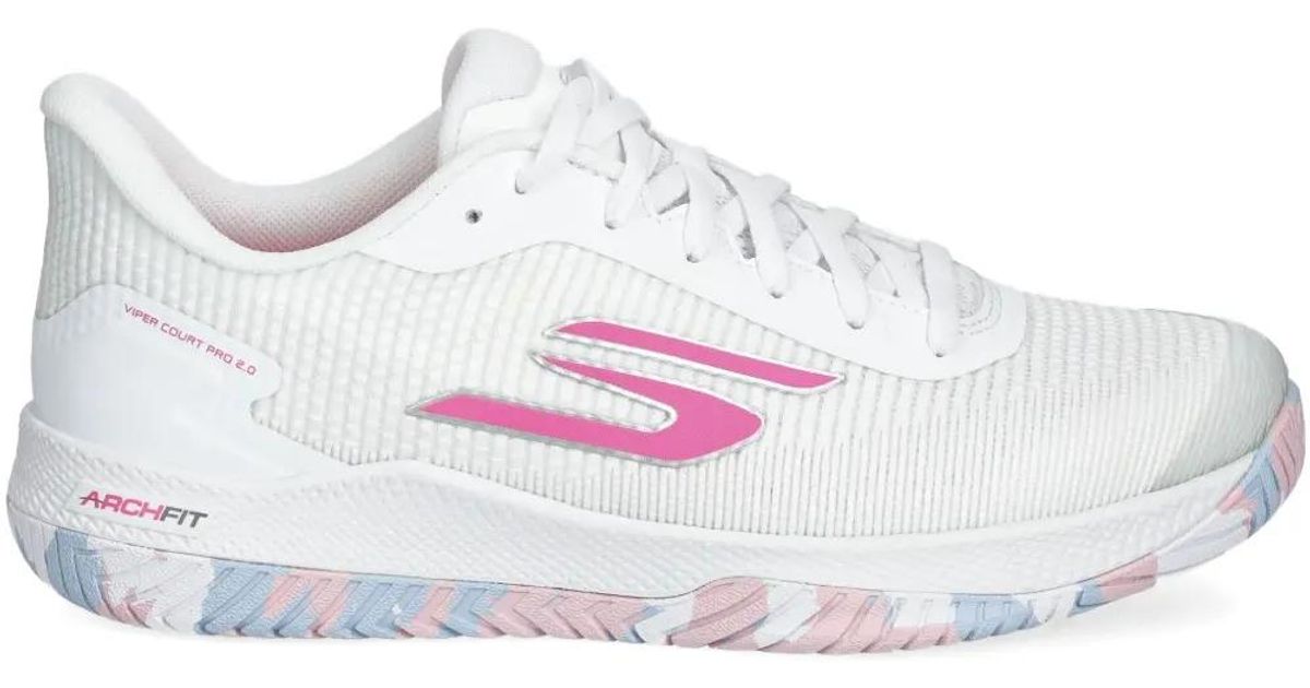 Skechers Viper Court Pro 2.0 Sneakers in White | Lyst