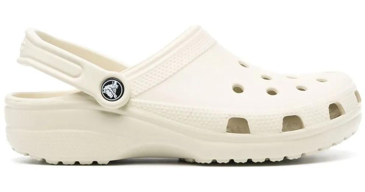 Crocs™ Classic Moulded Clogs in Natural | Lyst