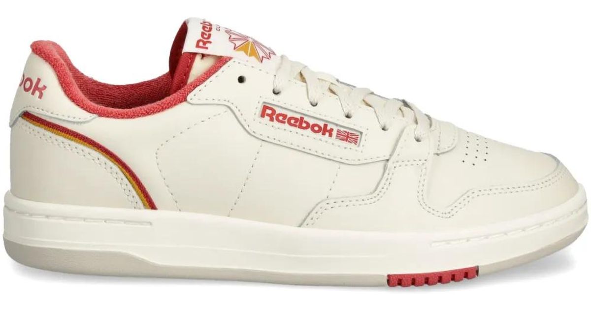 Reebok Phase Court Sneakers in Pink | Lyst