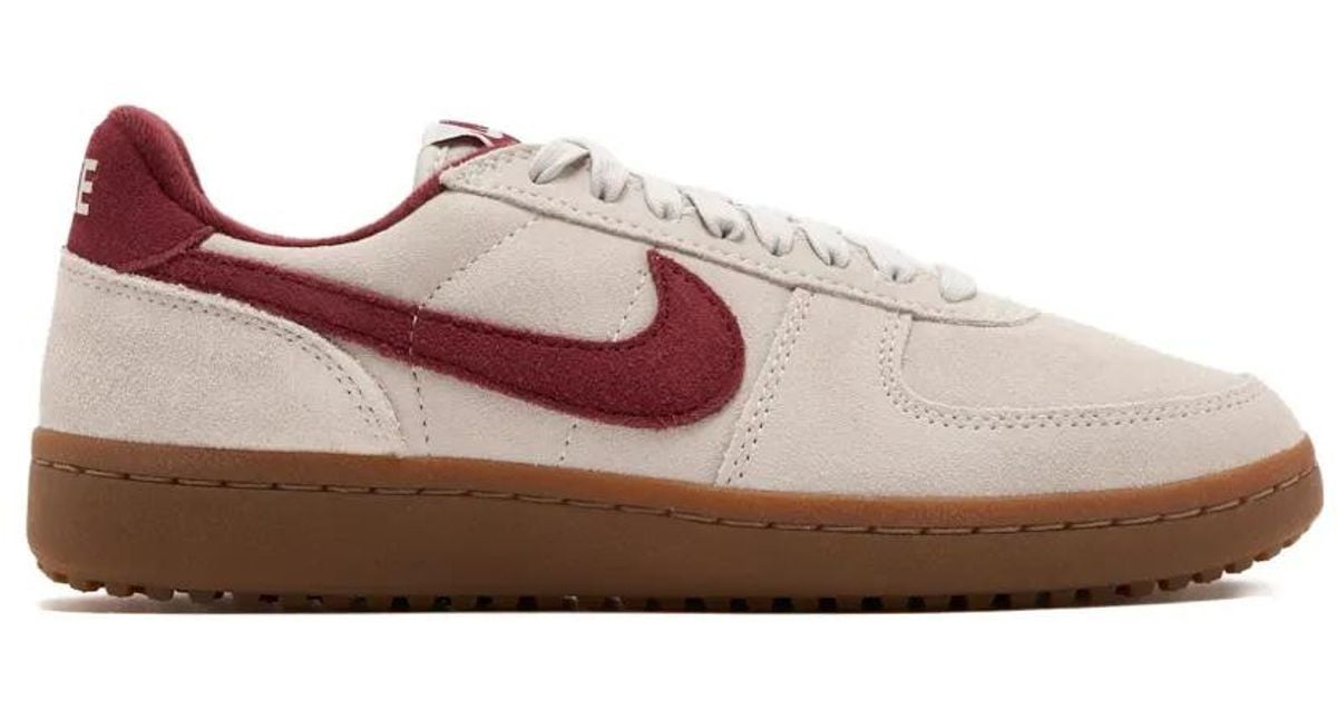 Nike Field General Logo-Detail Sneakers in Pink | Lyst UK