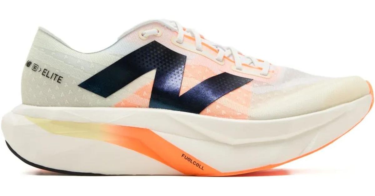 New Balance Fuelcell Supercomp Elite V4 Racing Sneakers in Natural ...