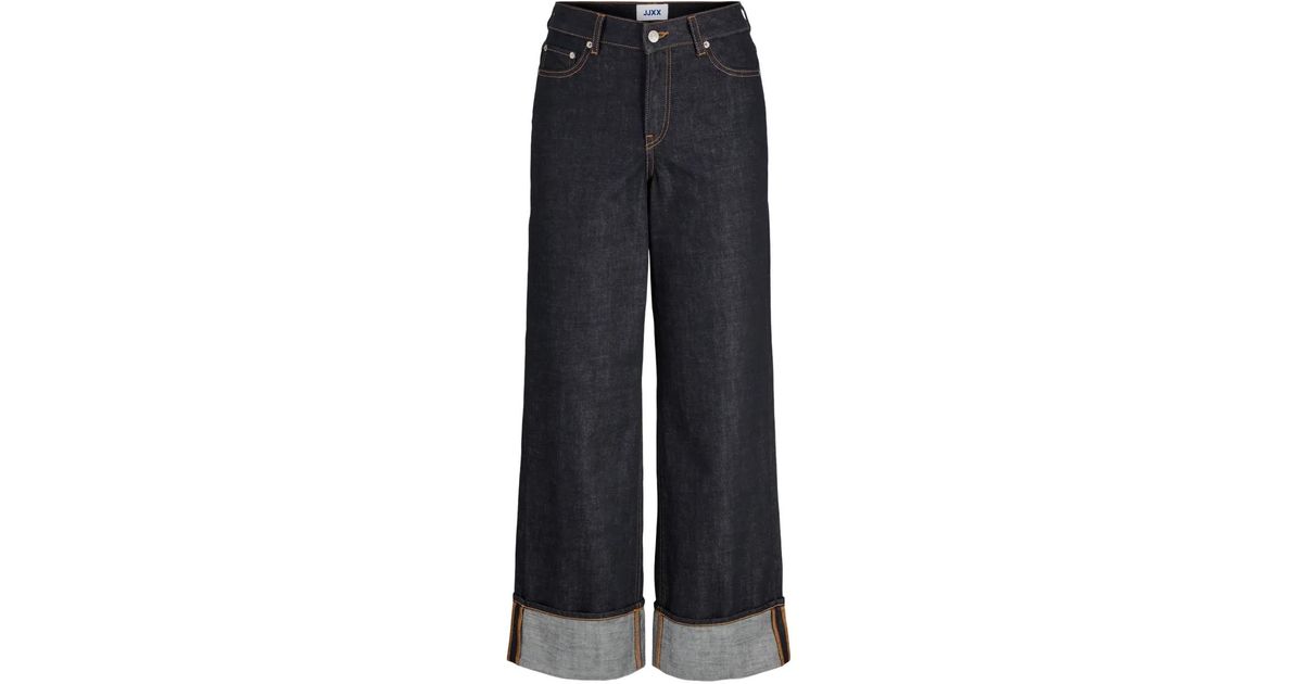 JJXX Cuffed Jeans in Blue | Lyst UK