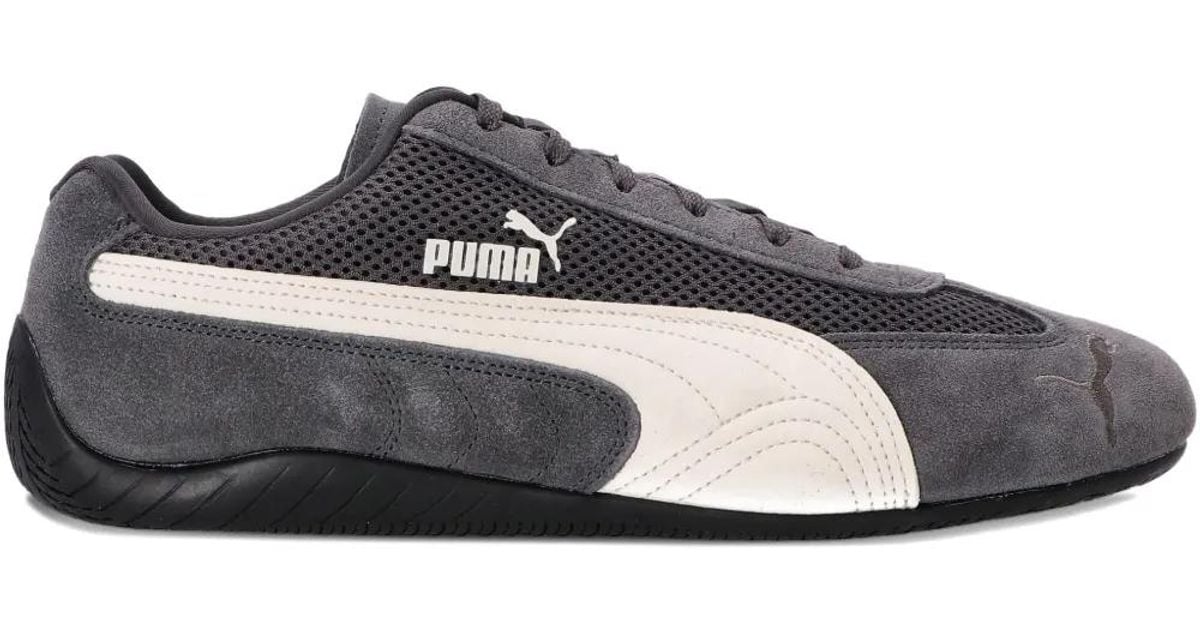 PUMA Speedcat Mesh Sneakers in Gray | Lyst